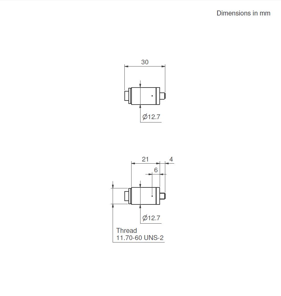 GRAS 26CK 1/2” CCP Standard Preamplifier with Microdot Connector, Very ...