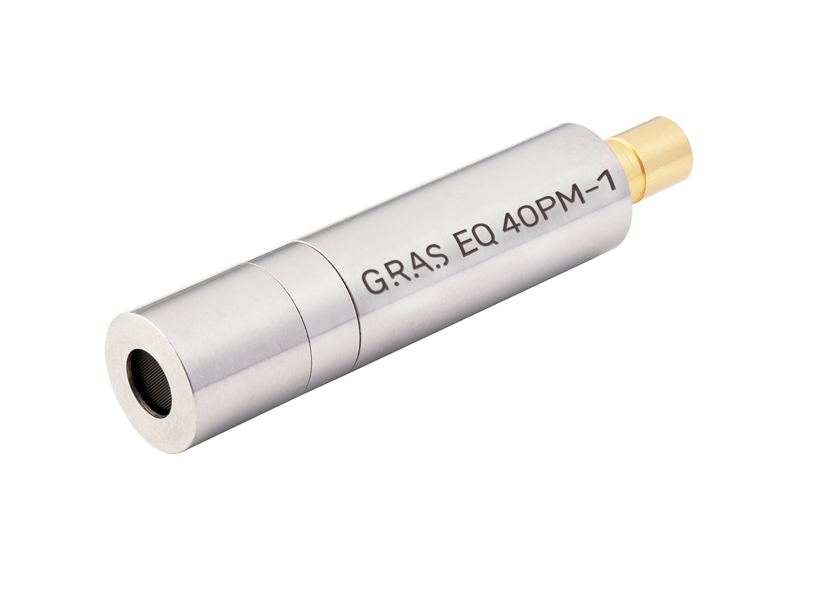 GRAS 40PM-1 EQset™ Miniature Production Line Microphone, High Precision ...